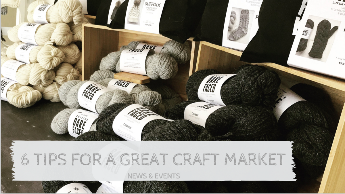 Top 6 Tips for a Successful Craft Market Stand – Jo Storie Knits